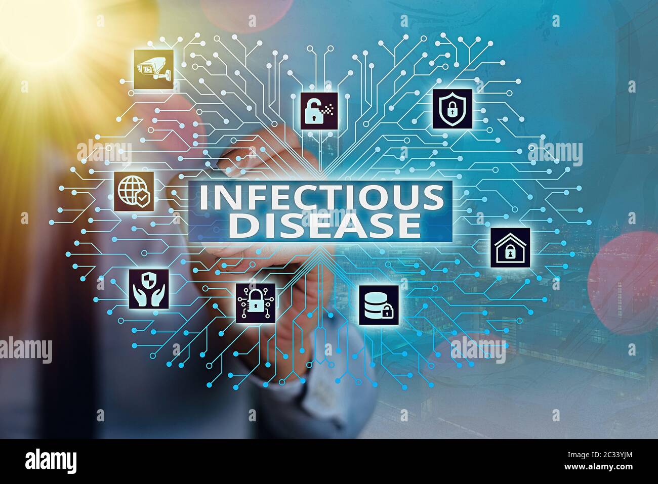Word writing text Infectious Disease. Business photo showcasing caused ...