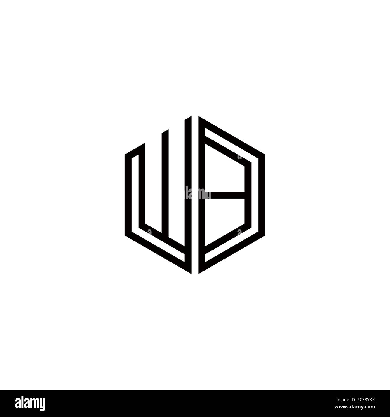 Alphabet wb icon hi-res stock photography and images - Alamy