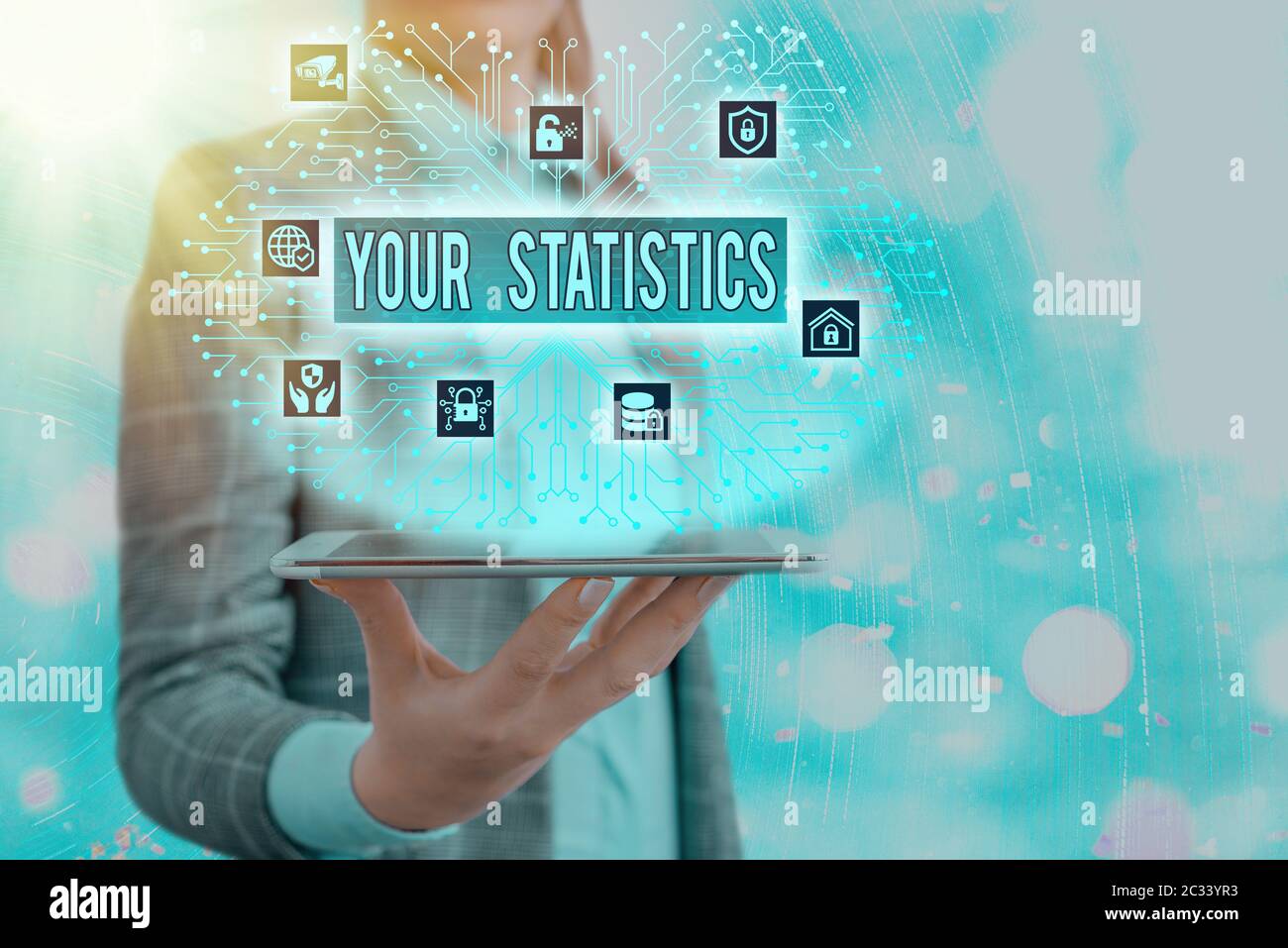Conceptual hand writing showing Your Statistics. Concept meaning ...
