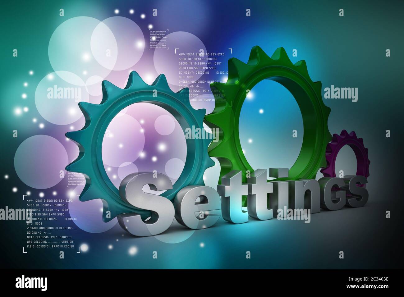 Settings icon gear symbol tools hi-res stock photography and images - Alamy