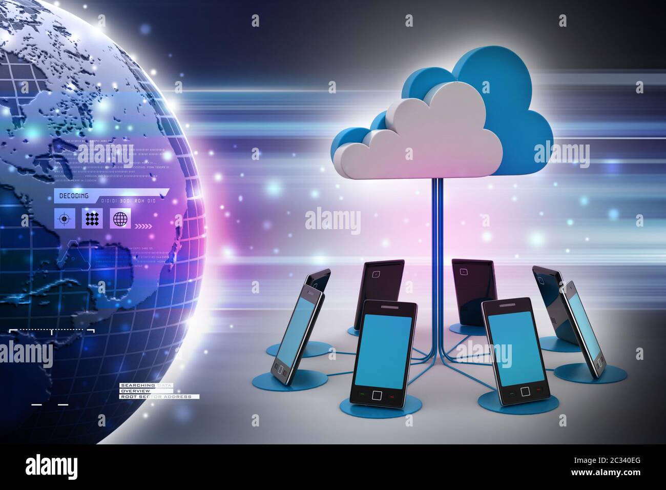 Concepts cloud computing devices hi-res stock photography and images ...