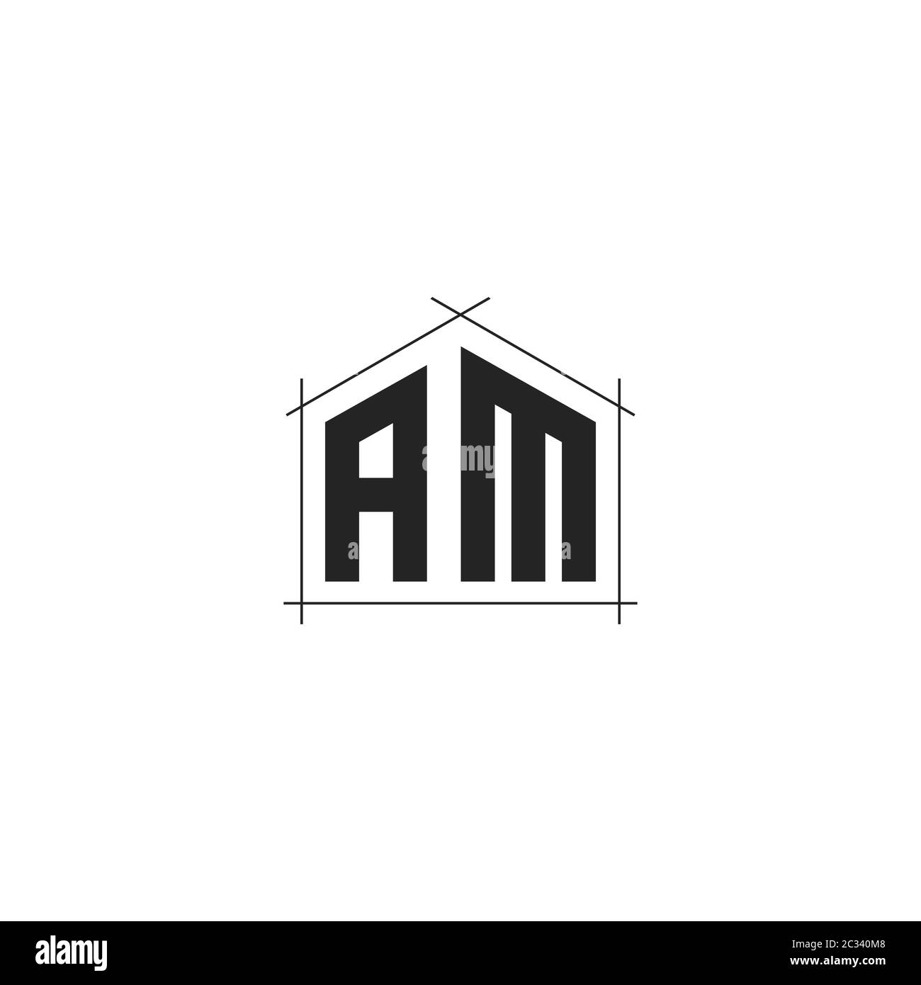 Am logo vector vectors hi-res stock photography and images - Alamy