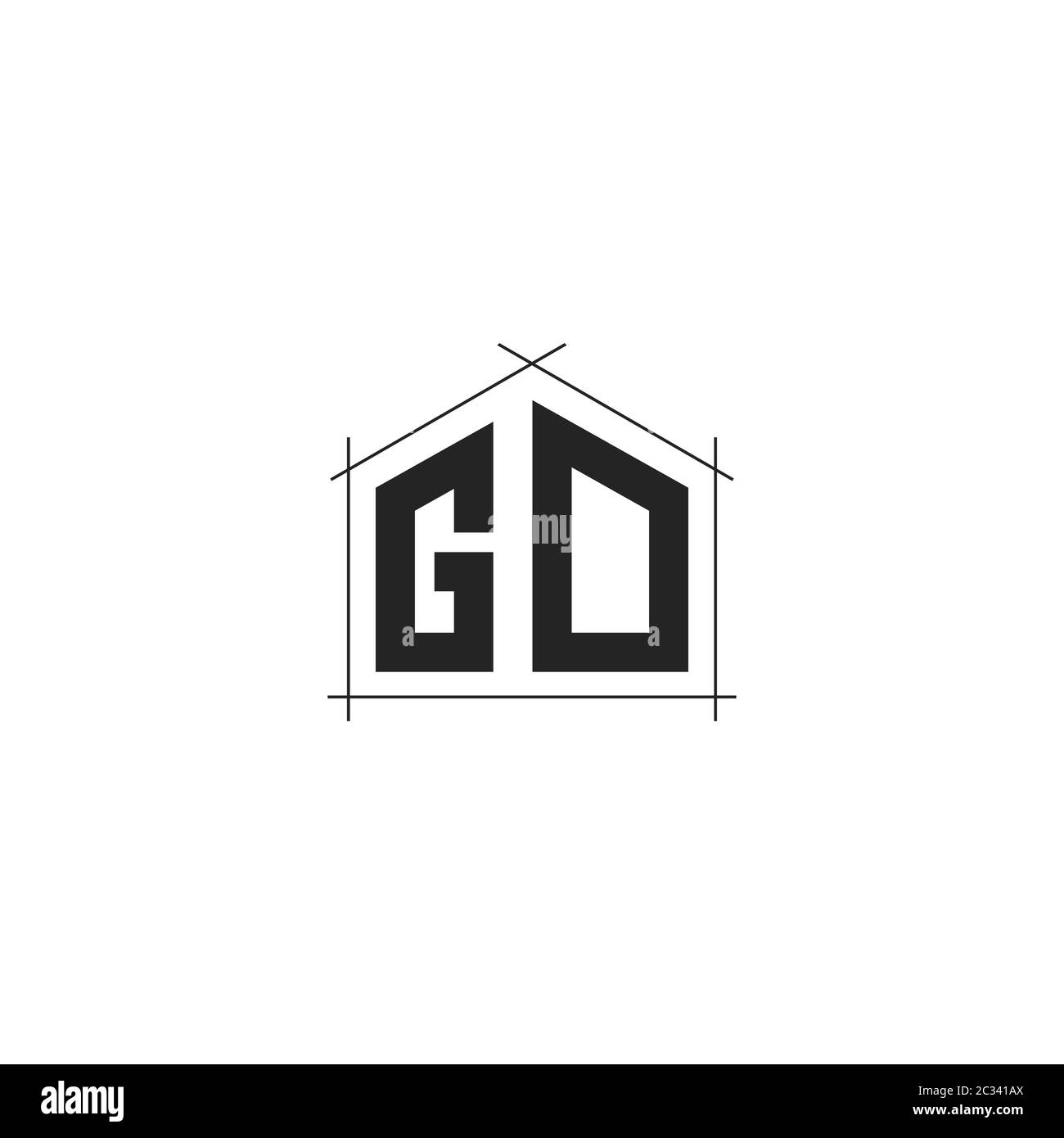 Gd logo design hi-res stock photography and images - Alamy