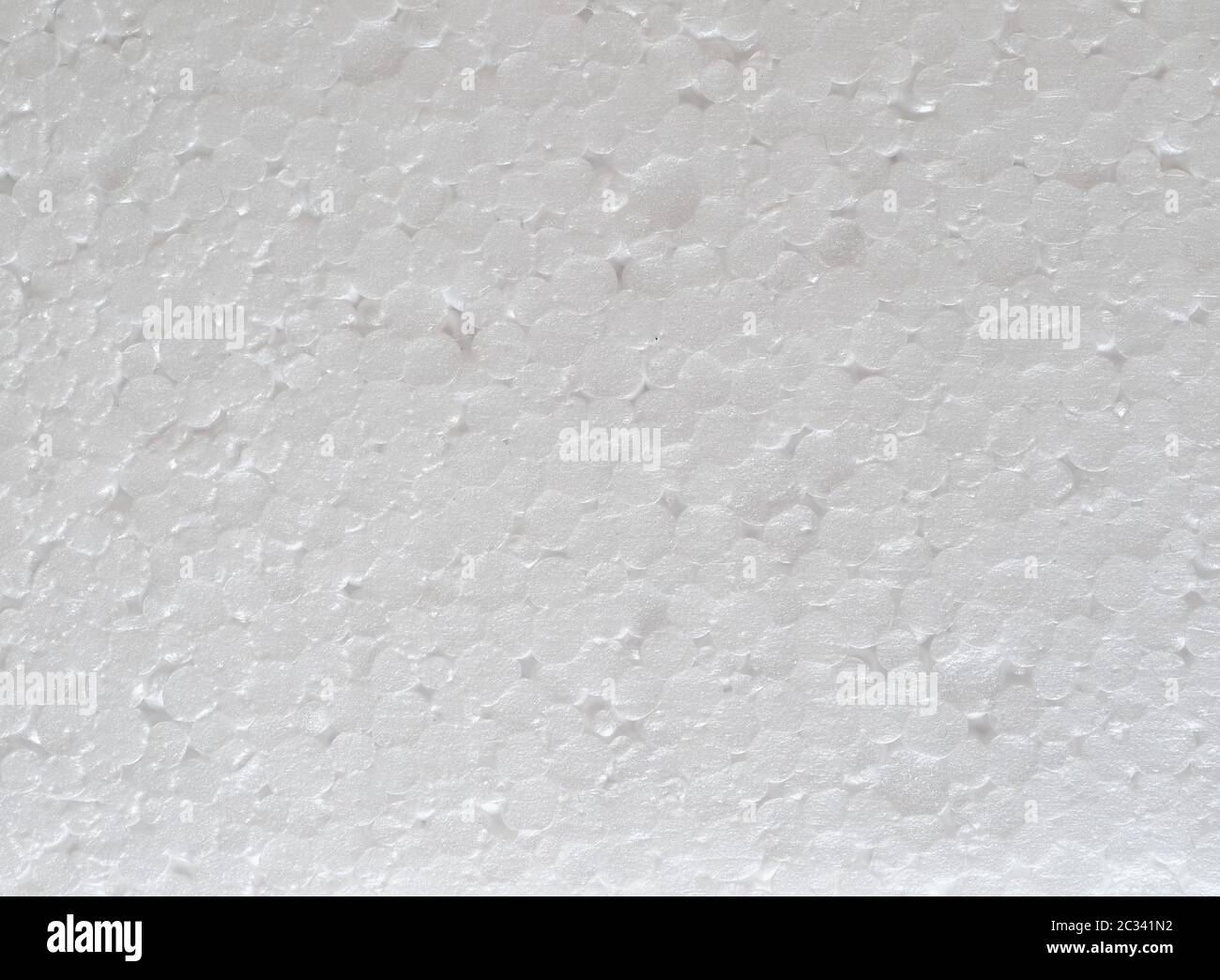 white expanded polystyrene plastic texture useful as a background Stock ...