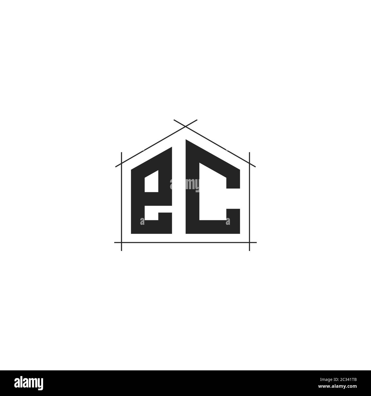 Ec logo vector vectors hi-res stock photography and images - Alamy