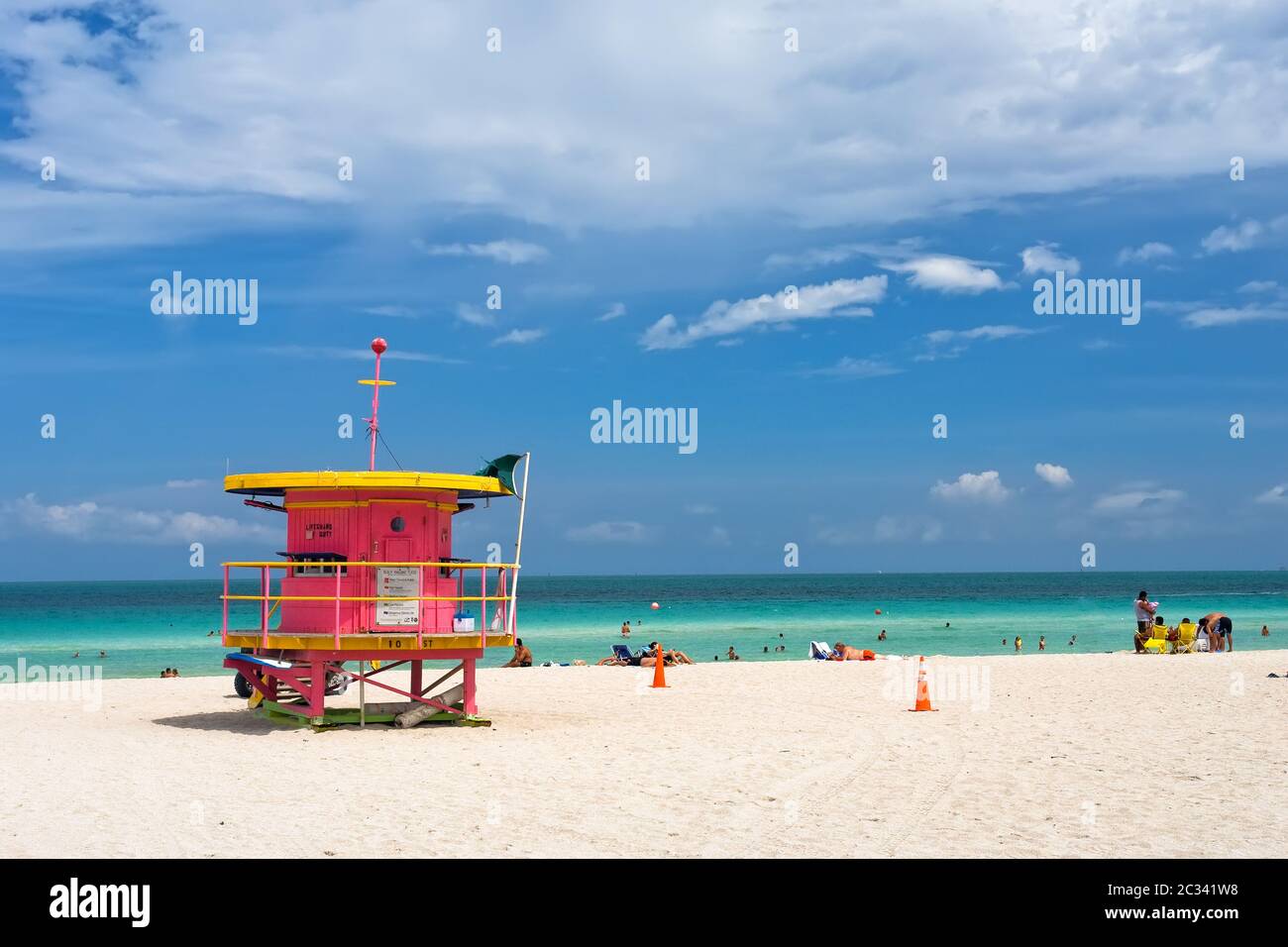 South Beach, Miami Stock Photo - Alamy