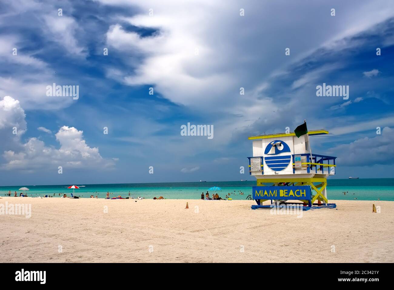 South Beach, Miami Stock Photo - Alamy