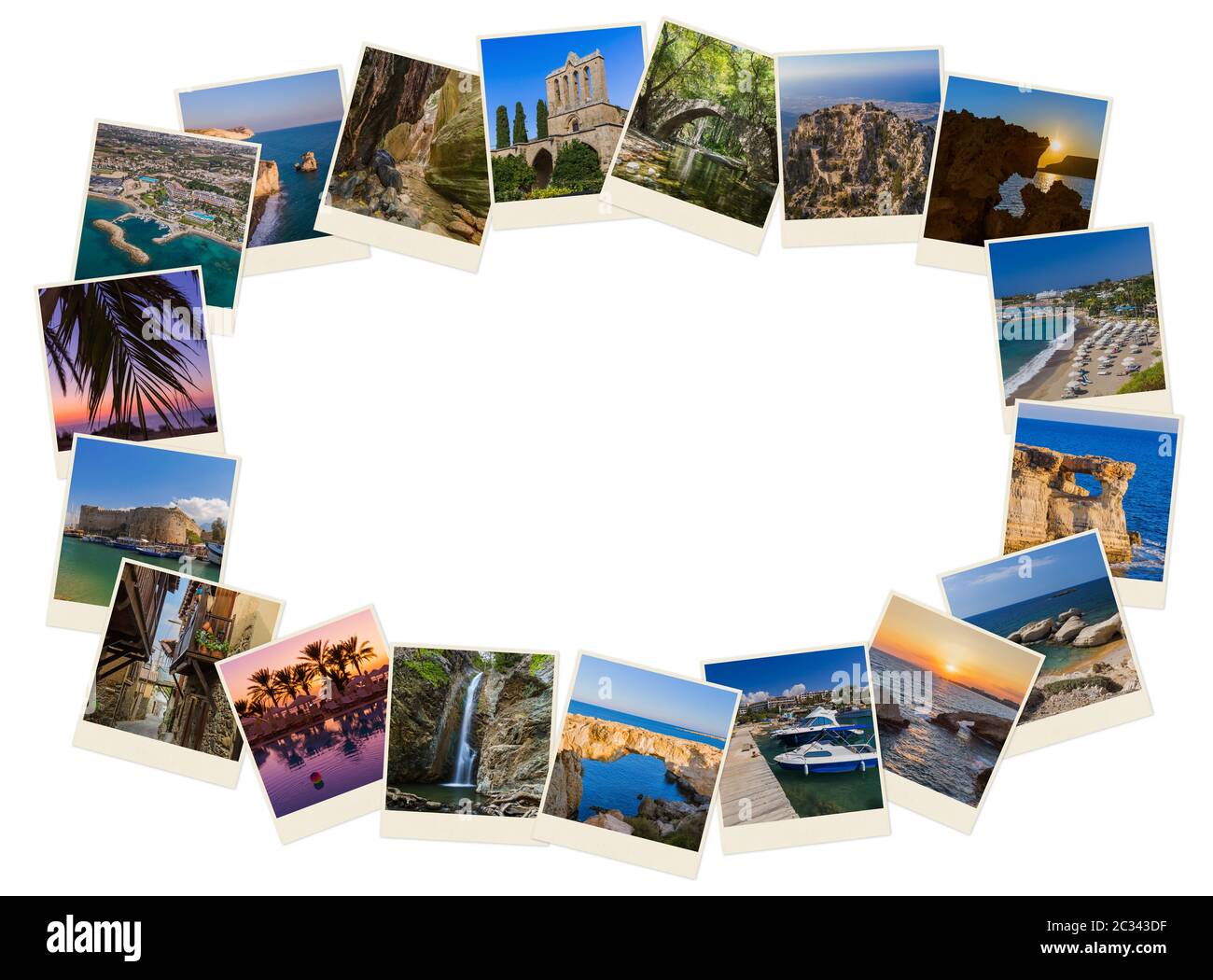 Collage of Cyprus images (my photos Stock Photo - Alamy
