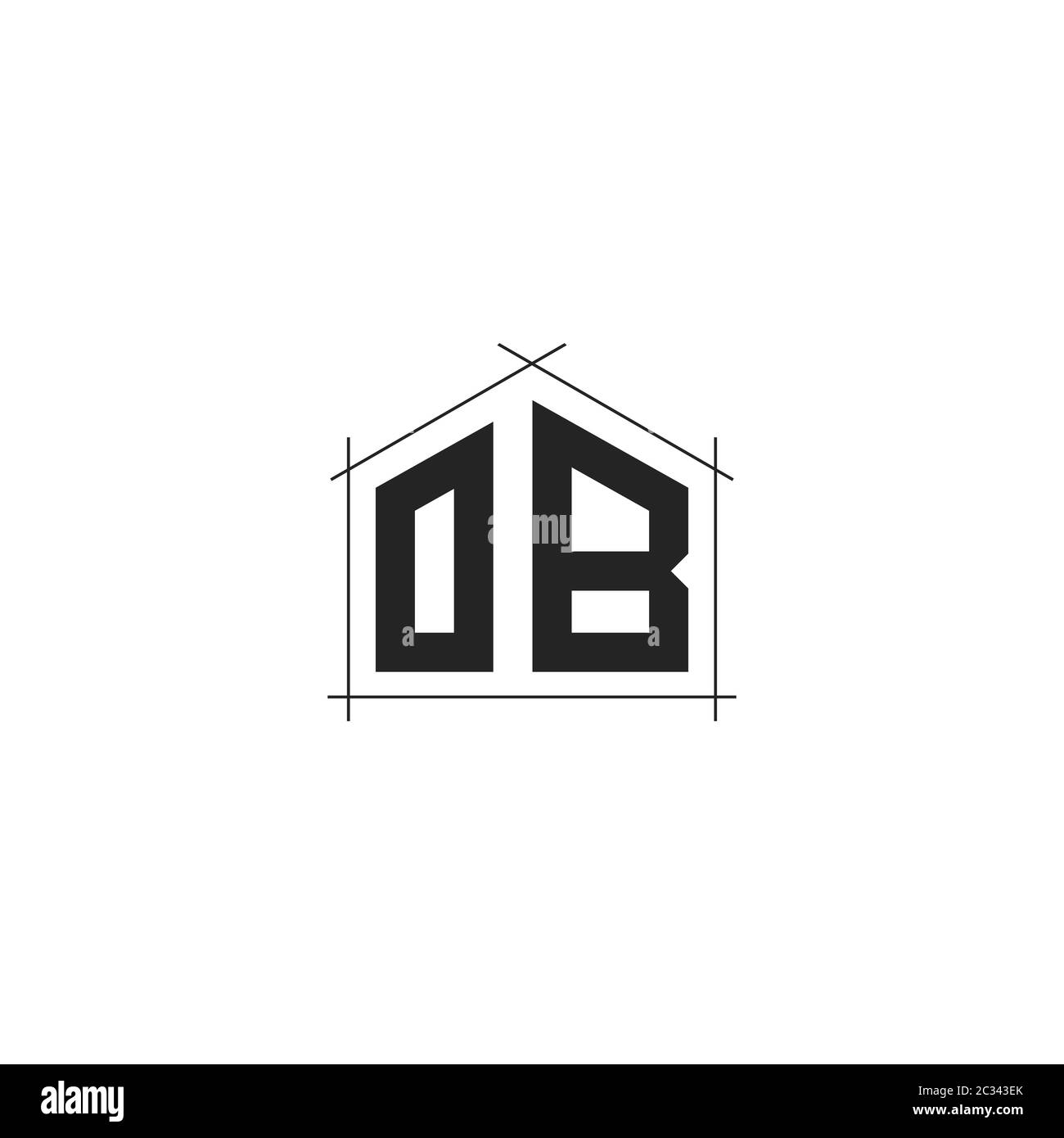 Db letter logo Stock Vector Images - Alamy