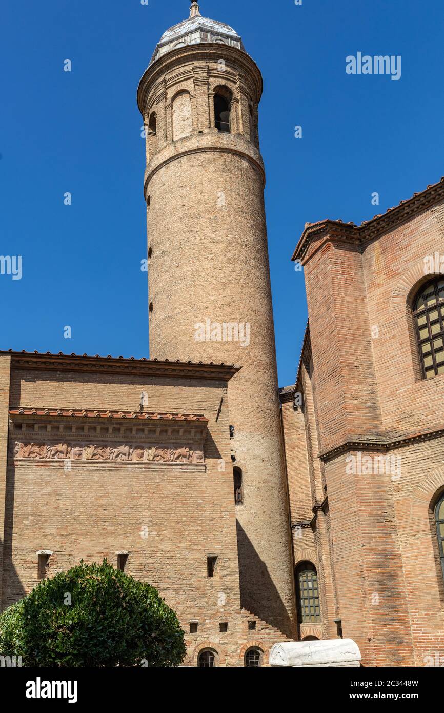 Famous Basilica di San Vitale, one of the most important examples of ...
