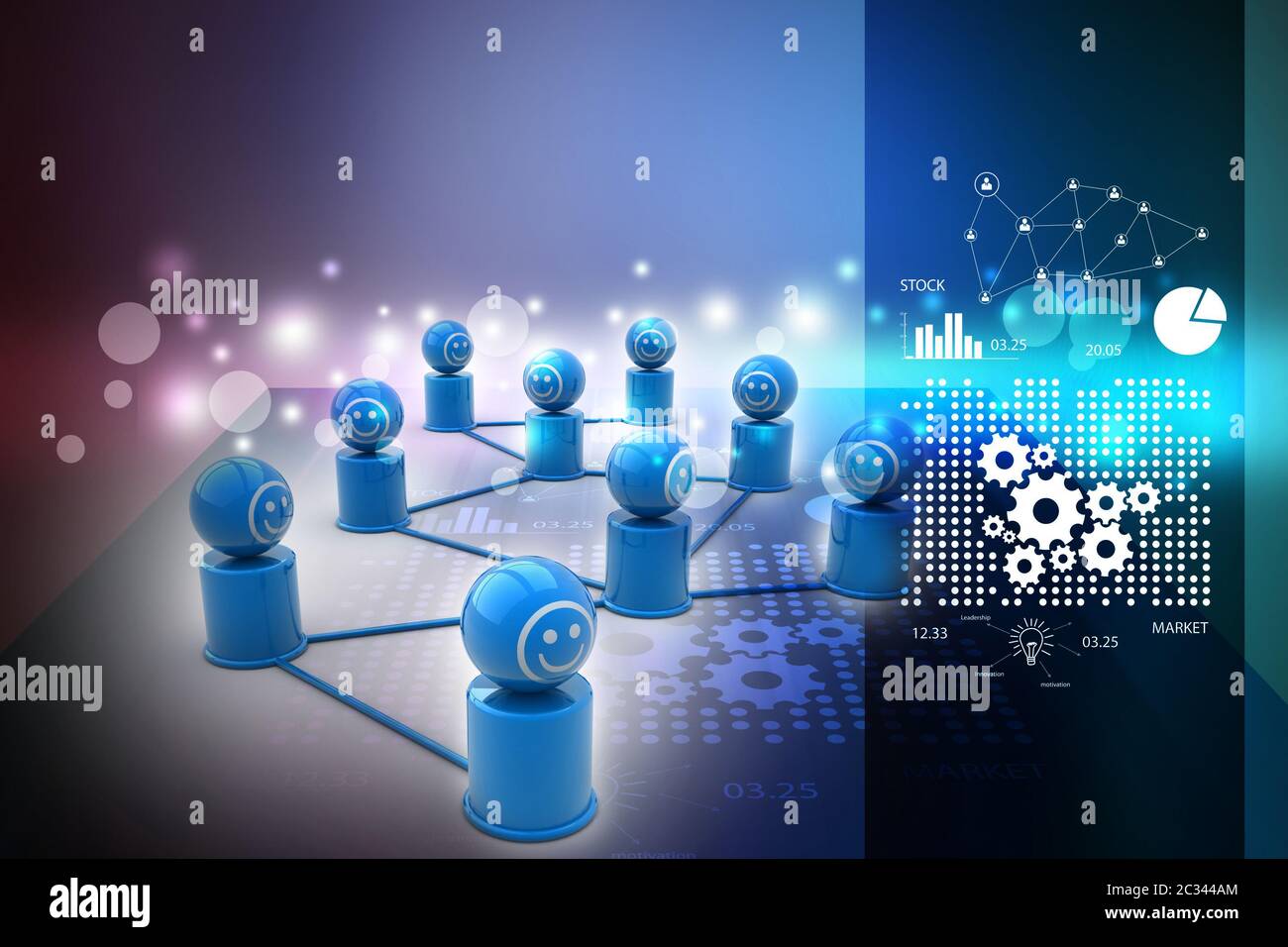 communication concept with sign Stock Photo - Alamy