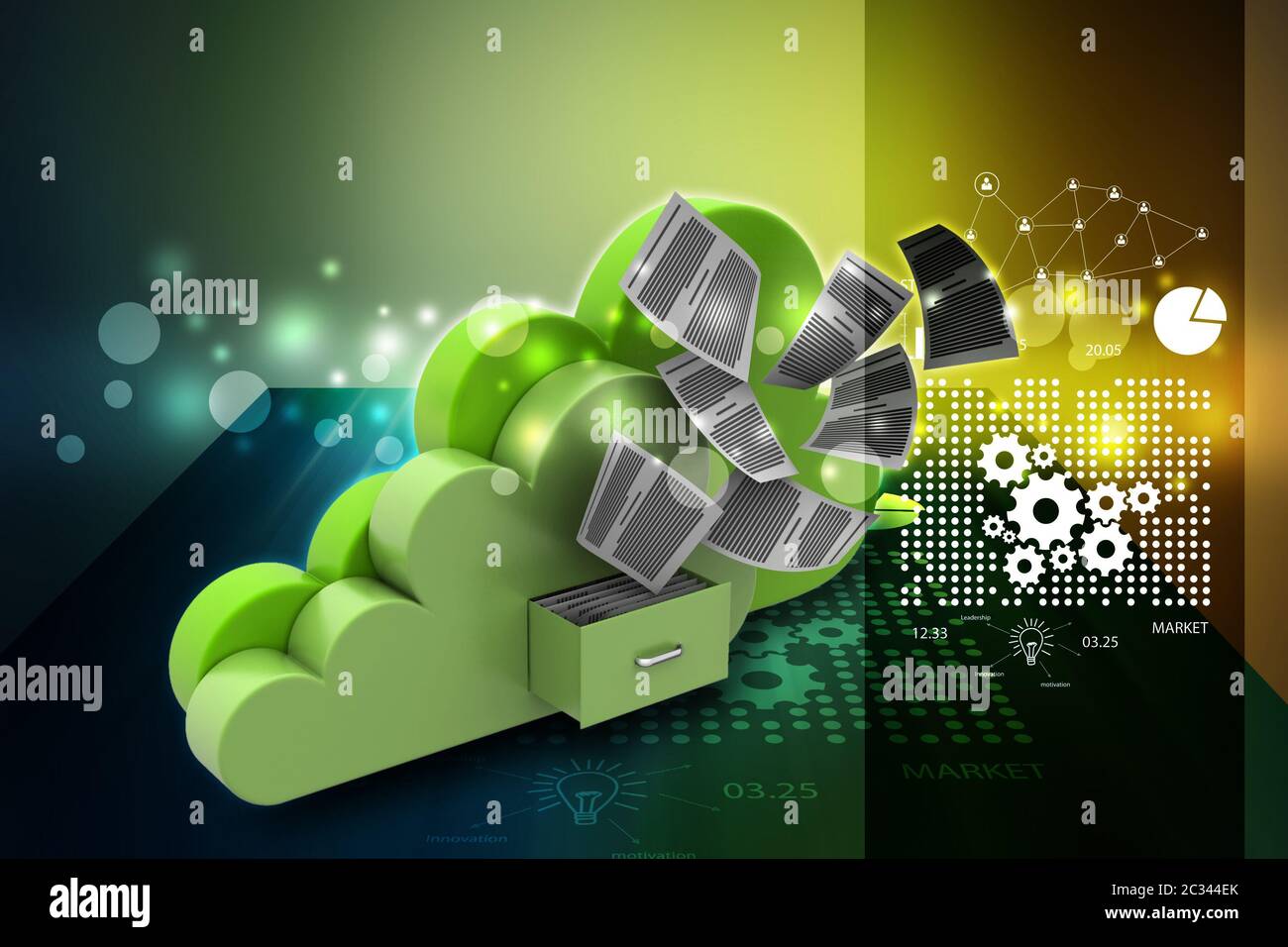 Cloud storage concept Stock Photo - Alamy