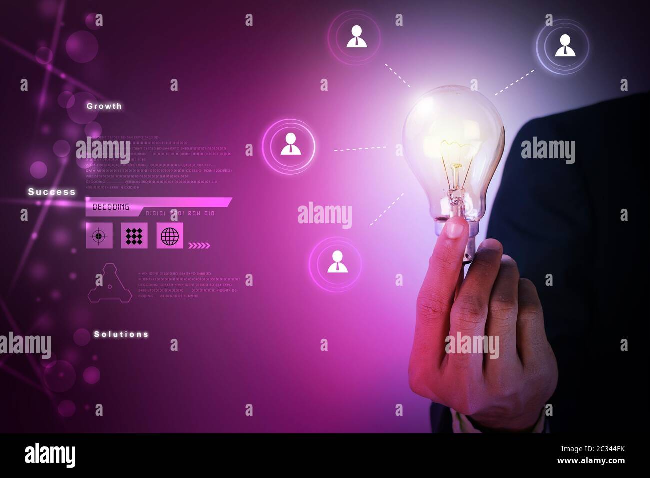 electricity and energy concept Stock Photo - Alamy