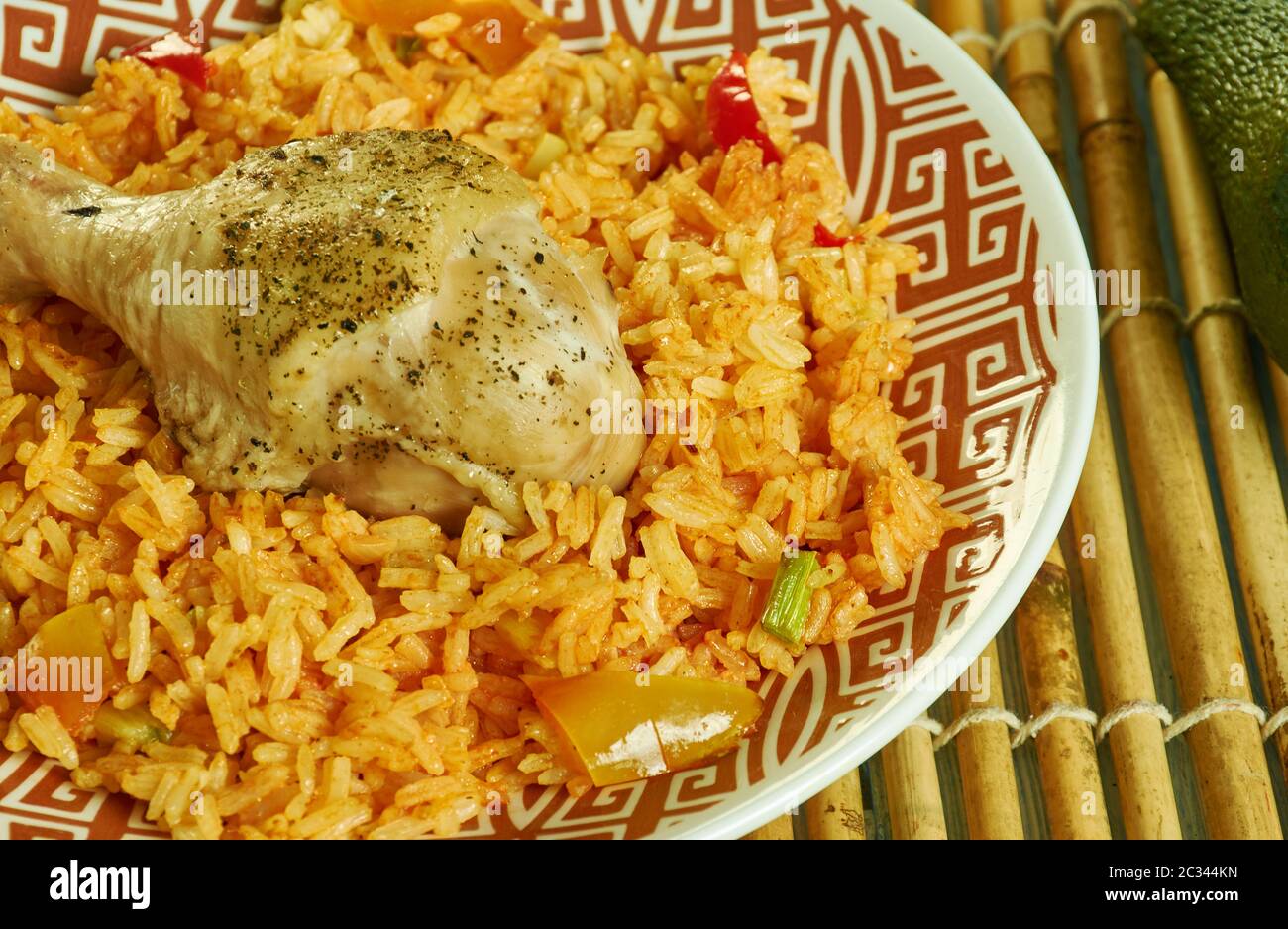 Kenyan East African Pilau Rice Stock Photo - Alamy