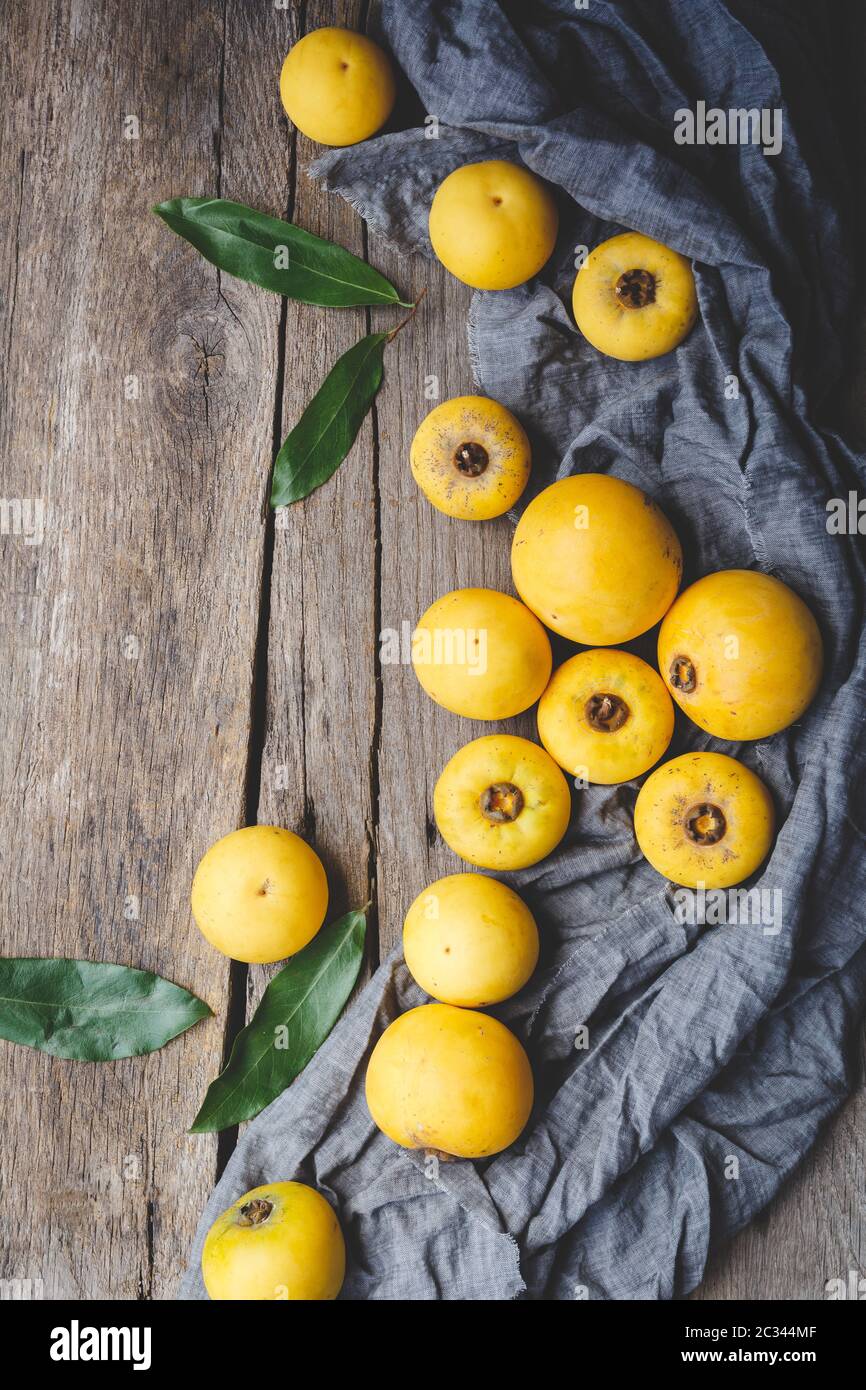 Gold apple fruit-Diospyros decandra fruit Stock Photo - Alamy