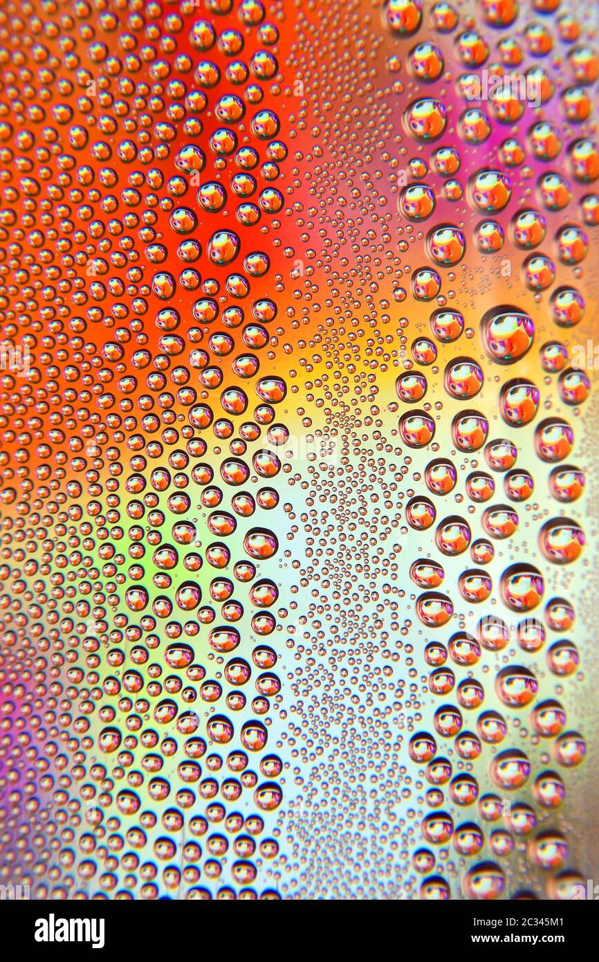 Abstract water drops background, shallow DOF Stock Photo - Alamy