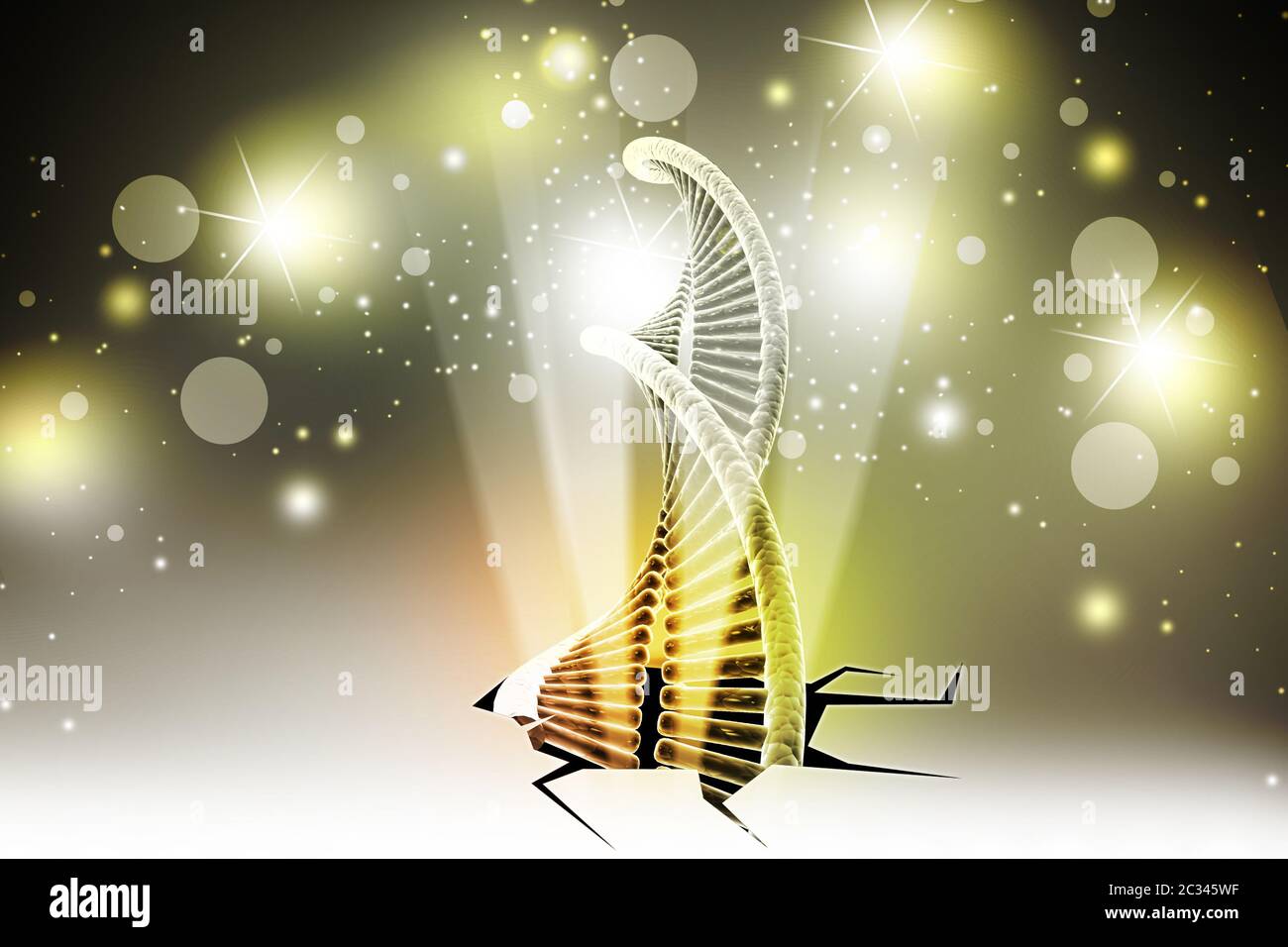 Broken dna chain hi-res stock photography and images - Alamy