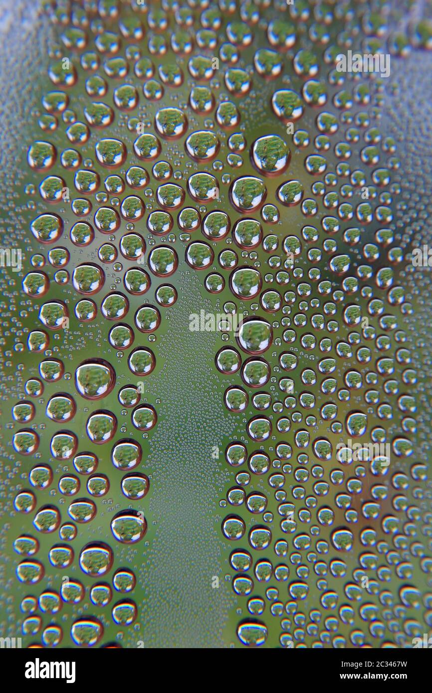 Abstract water drops background, shallow DOF Stock Photo - Alamy