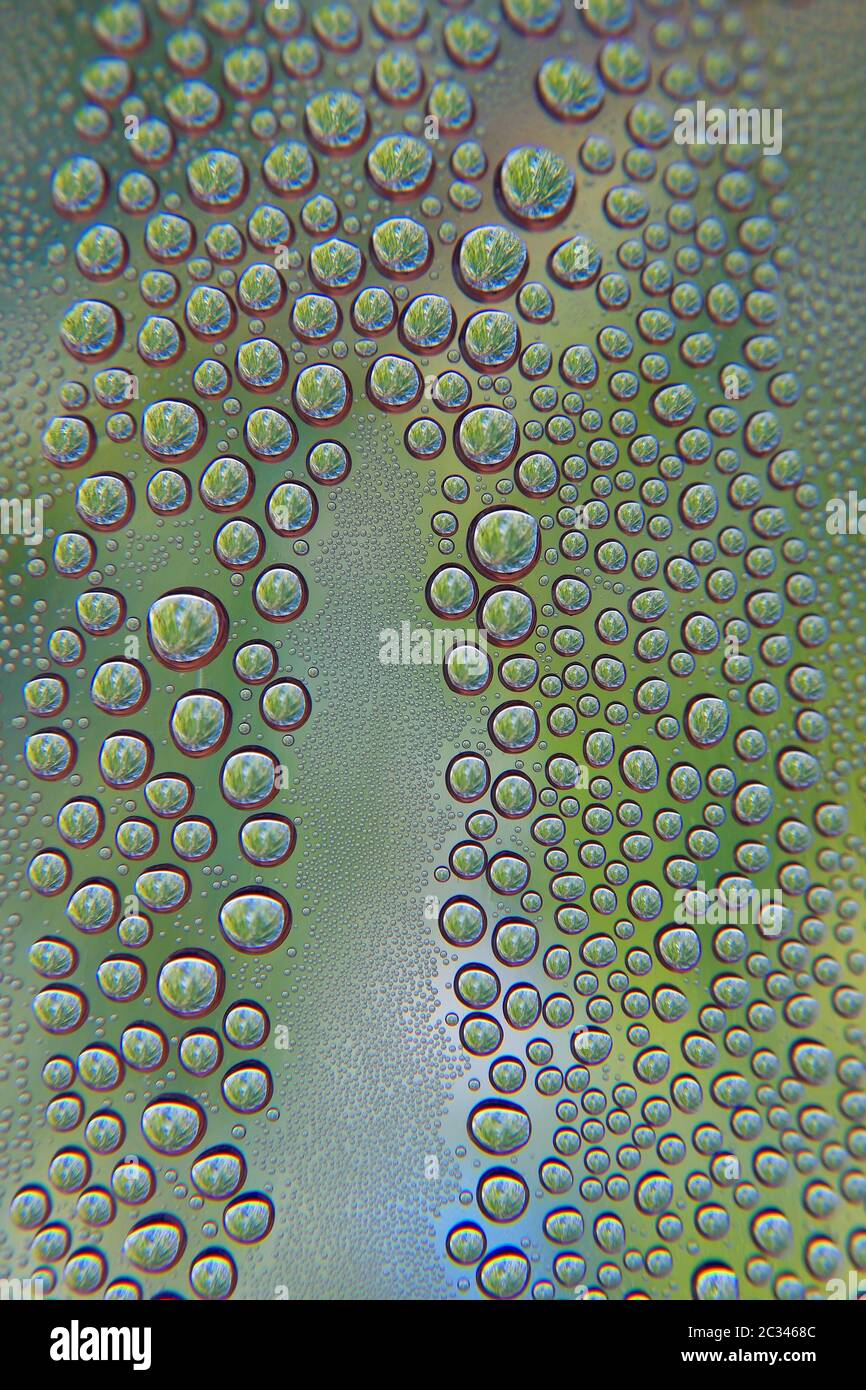 Abstract water drops background, shallow DOF Stock Photo - Alamy