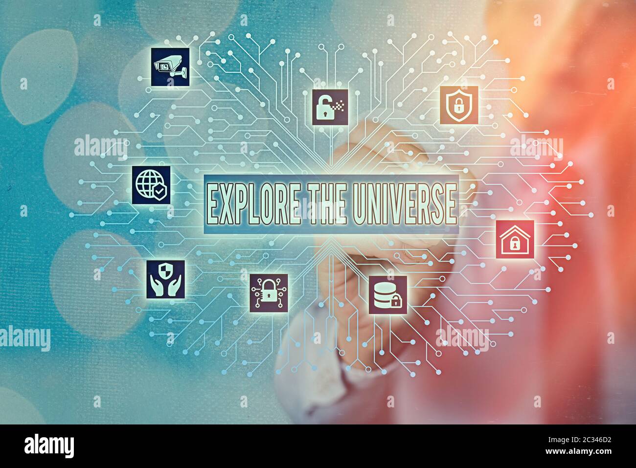 Word writing text Explore The Universe. Business photo showcasing Space ...
