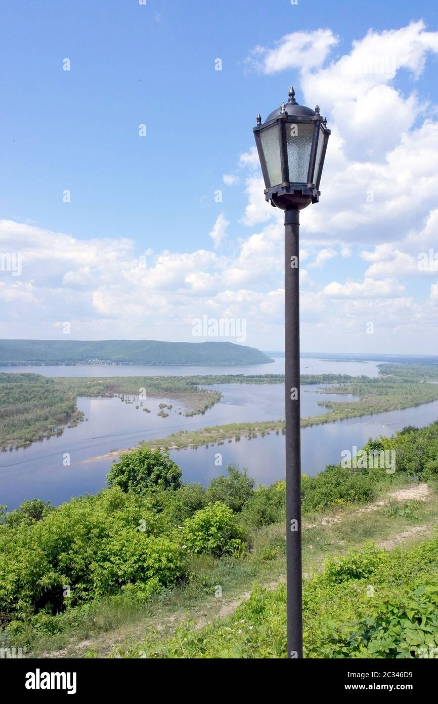 Russia, Samara city, great river Volga Stock Photo - Alamy