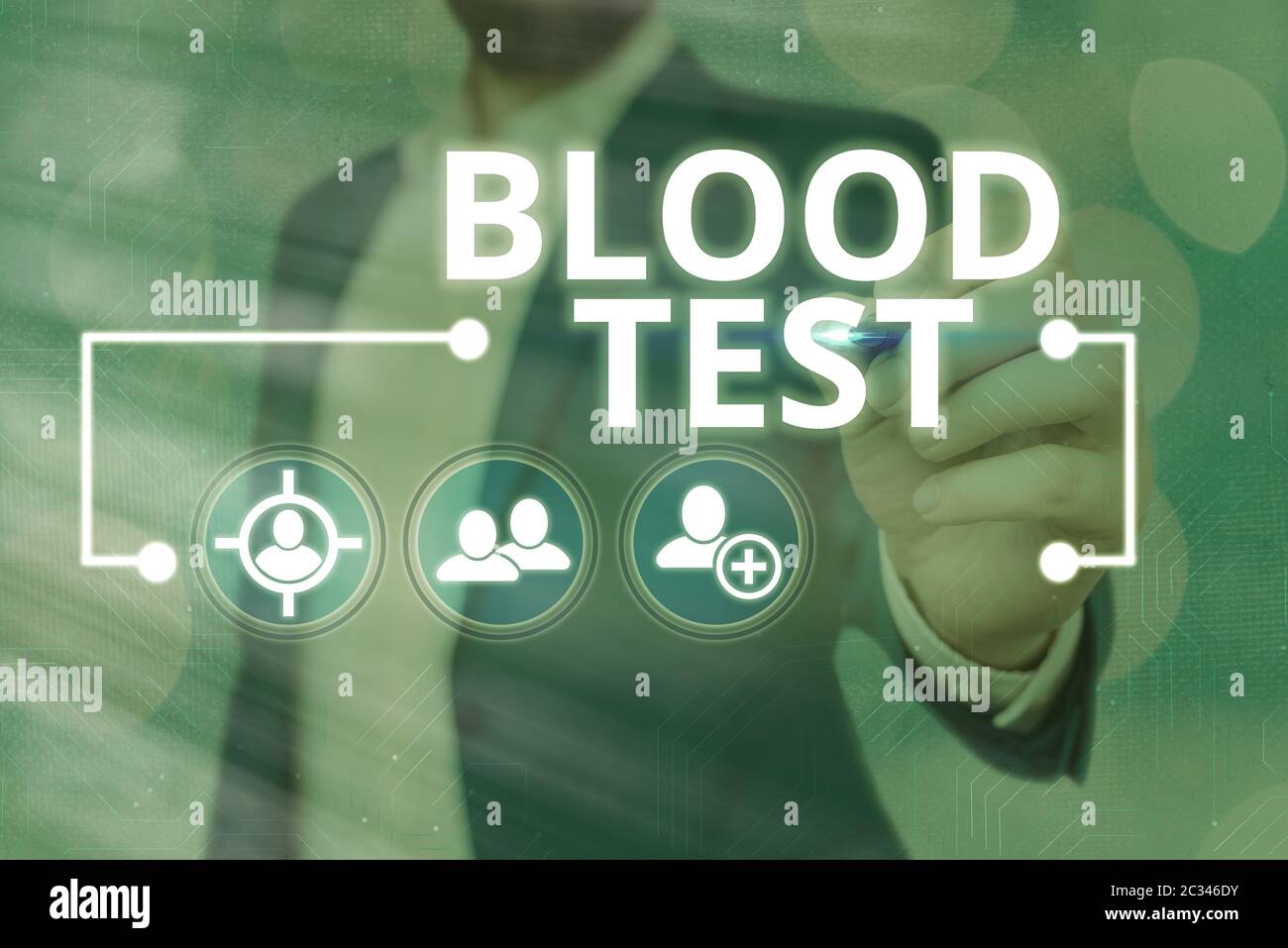 Word writing text Blood Test. Business photo showcasing Extracted blood ...