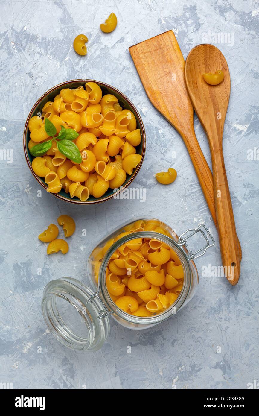 Italian pasta made from durum wheat Stock Photo - Alamy
