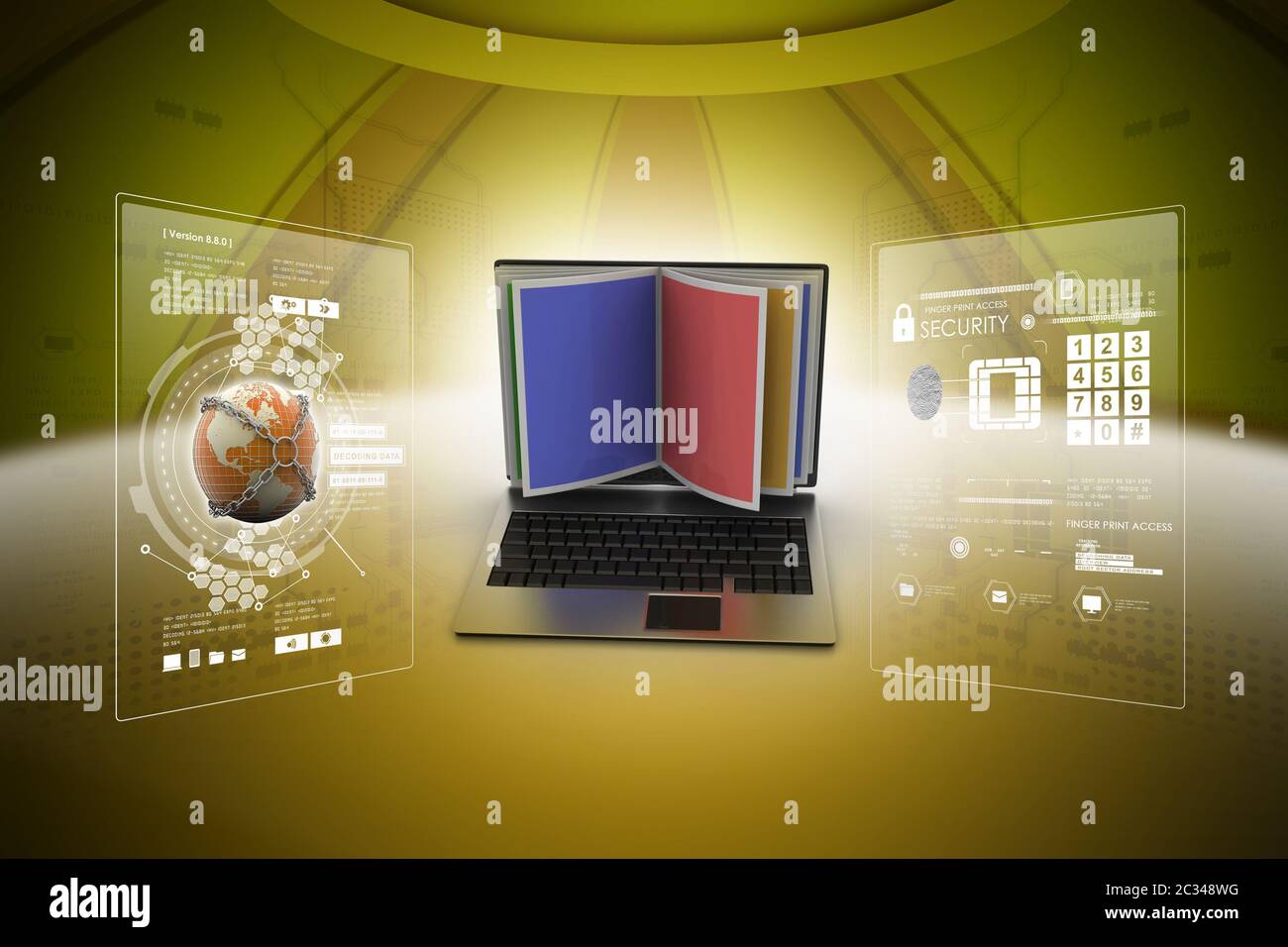 Online reading concept Stock Photo - Alamy