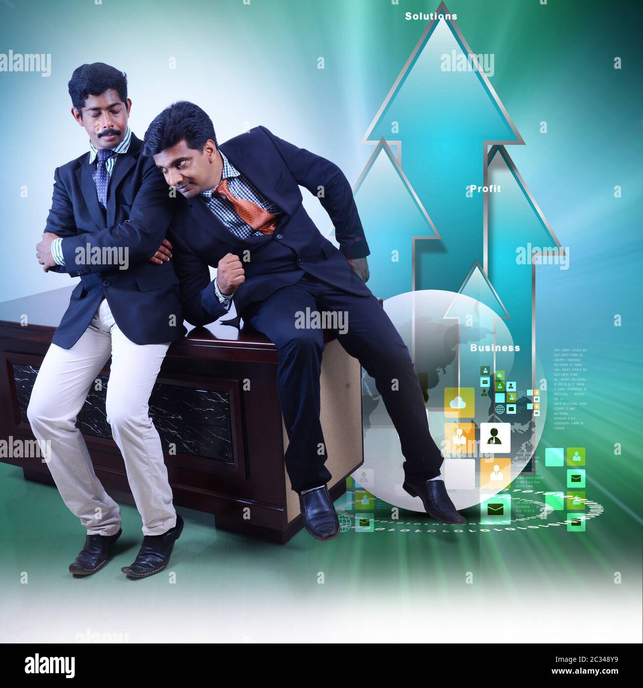 People in business competition Stock Photo - Alamy