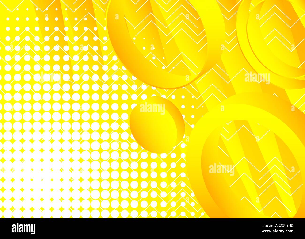Abstract yellow background modern futuristic geometric graphic with ...