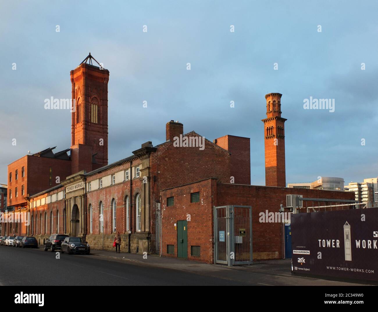 Italian style towers hi-res stock photography and images - Alamy