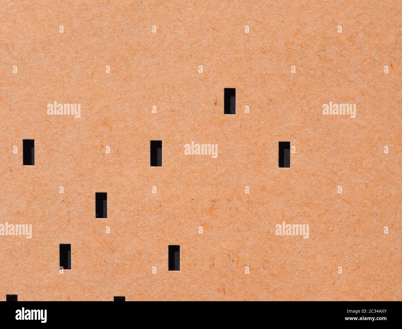 vintage punched card for computer data storage and programming Stock ...