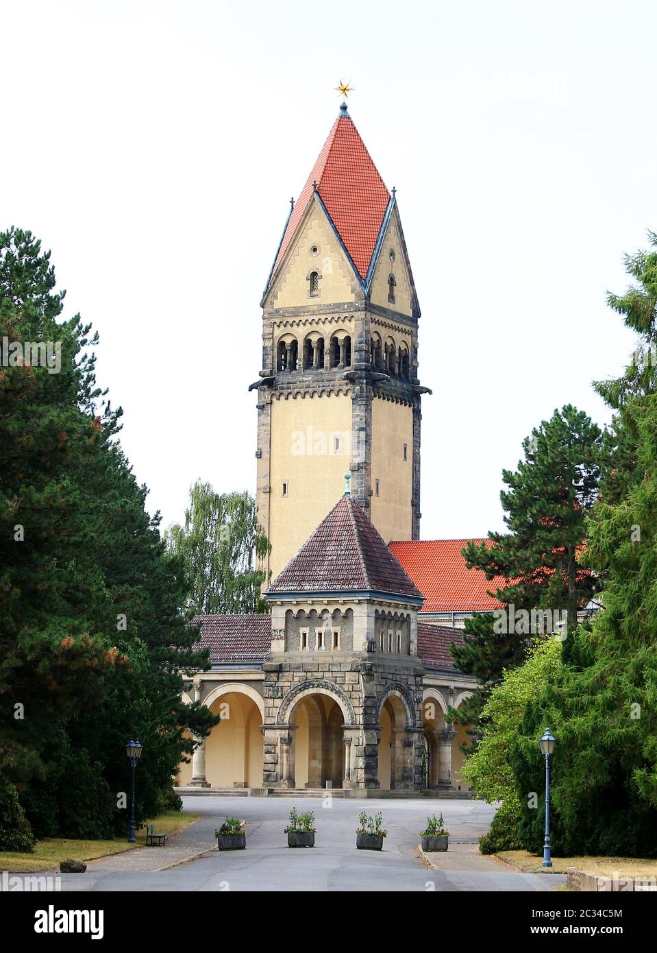 South Cemetery in Leipzig Germany Stock Photo - Alamy