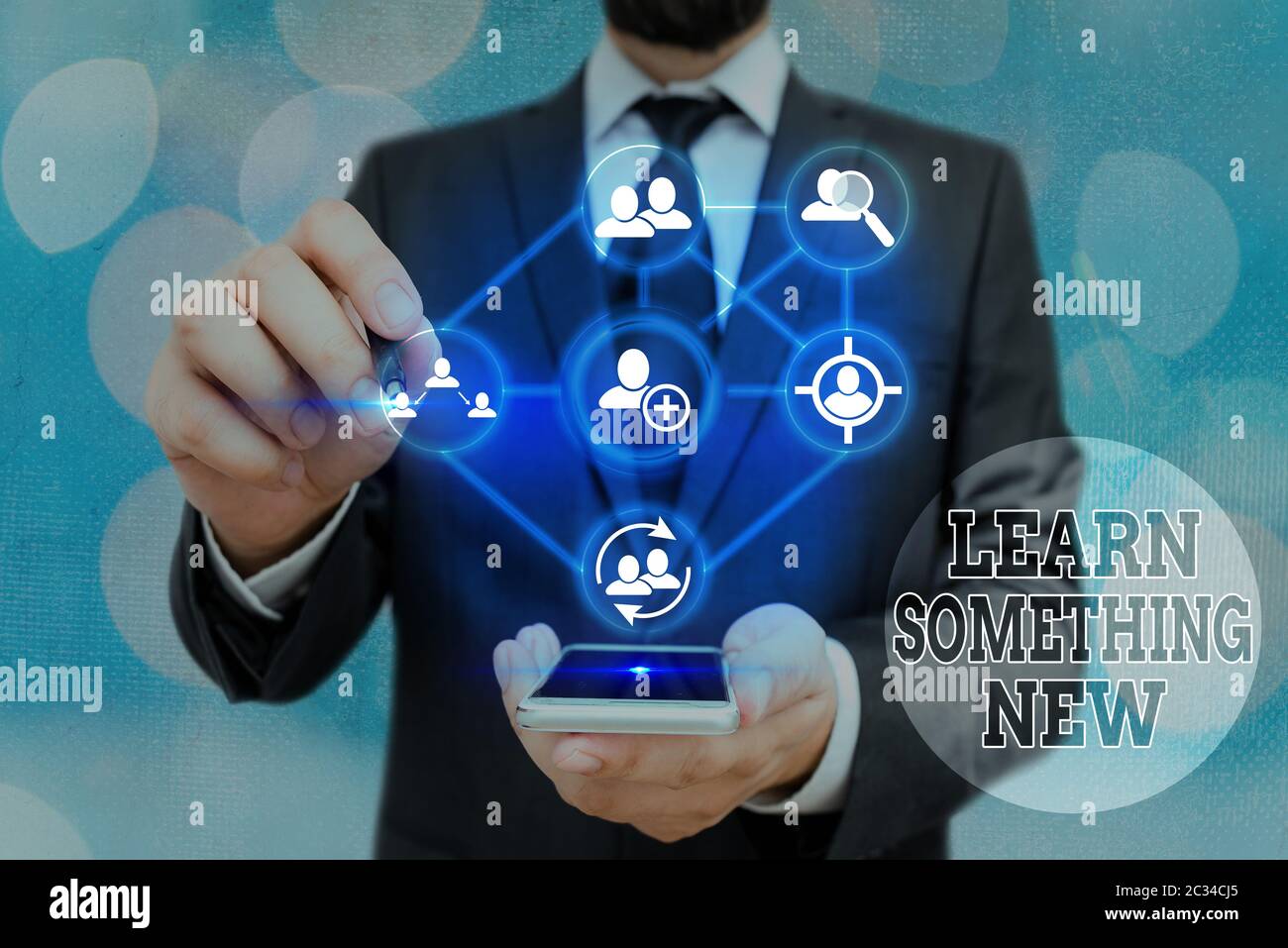 Word writing text Learn Something New. Business photo showcasing Gain ...