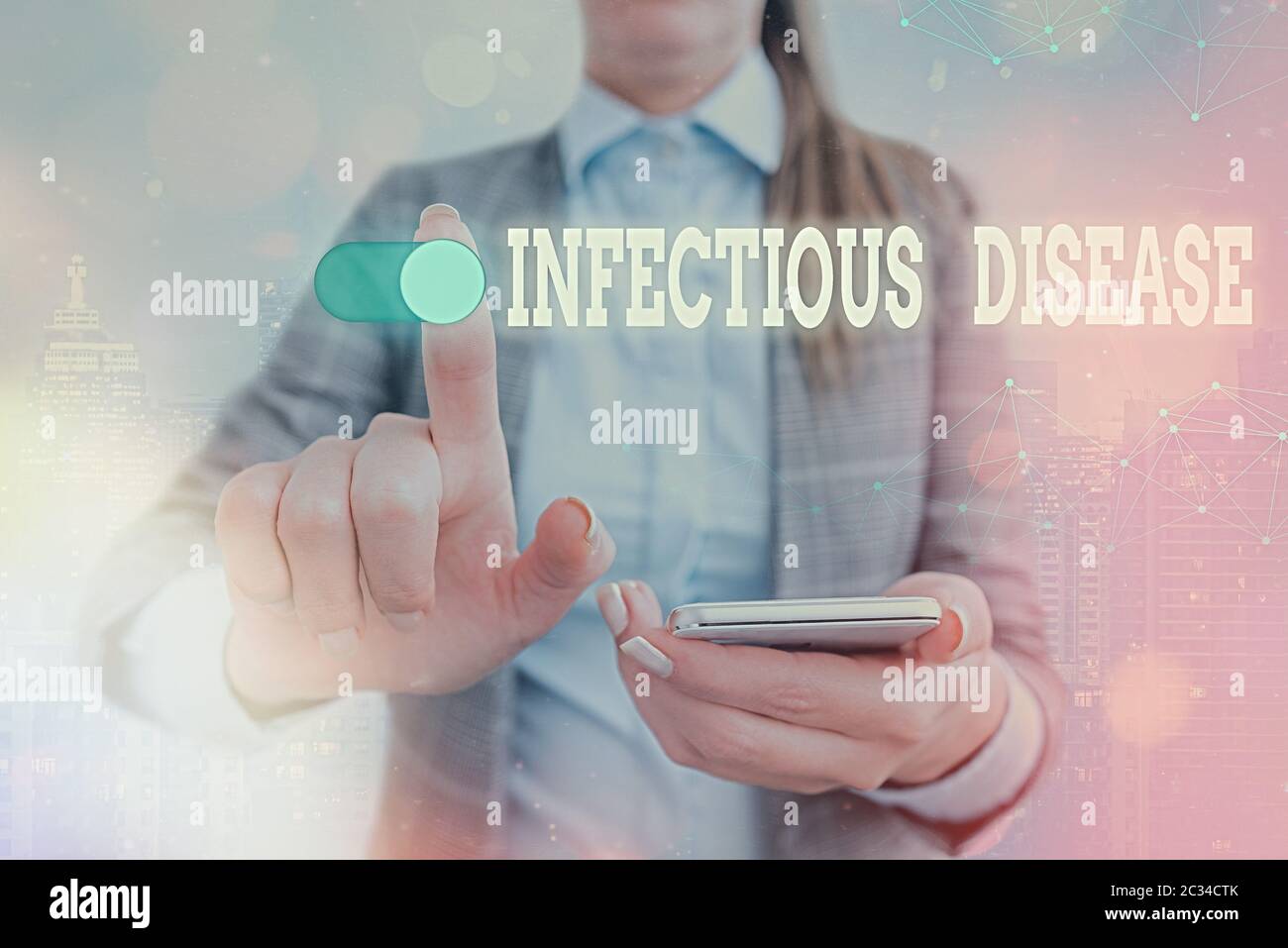 Word writing text Infectious Disease. Business photo showcasing caused ...
