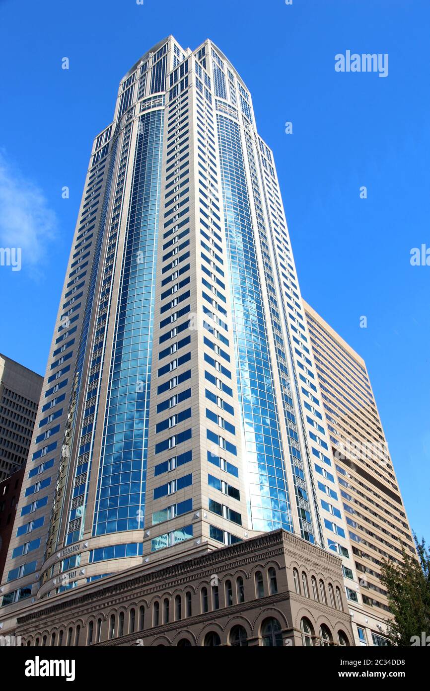City Skyscraper buildings Skyline Stock Photo - Alamy