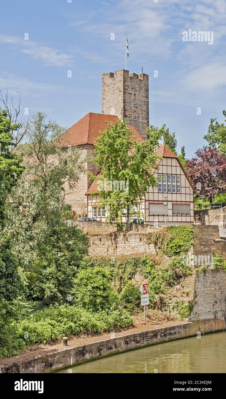 Castle Grafenburg Lauffen am Neckar Stock Photo - Alamy