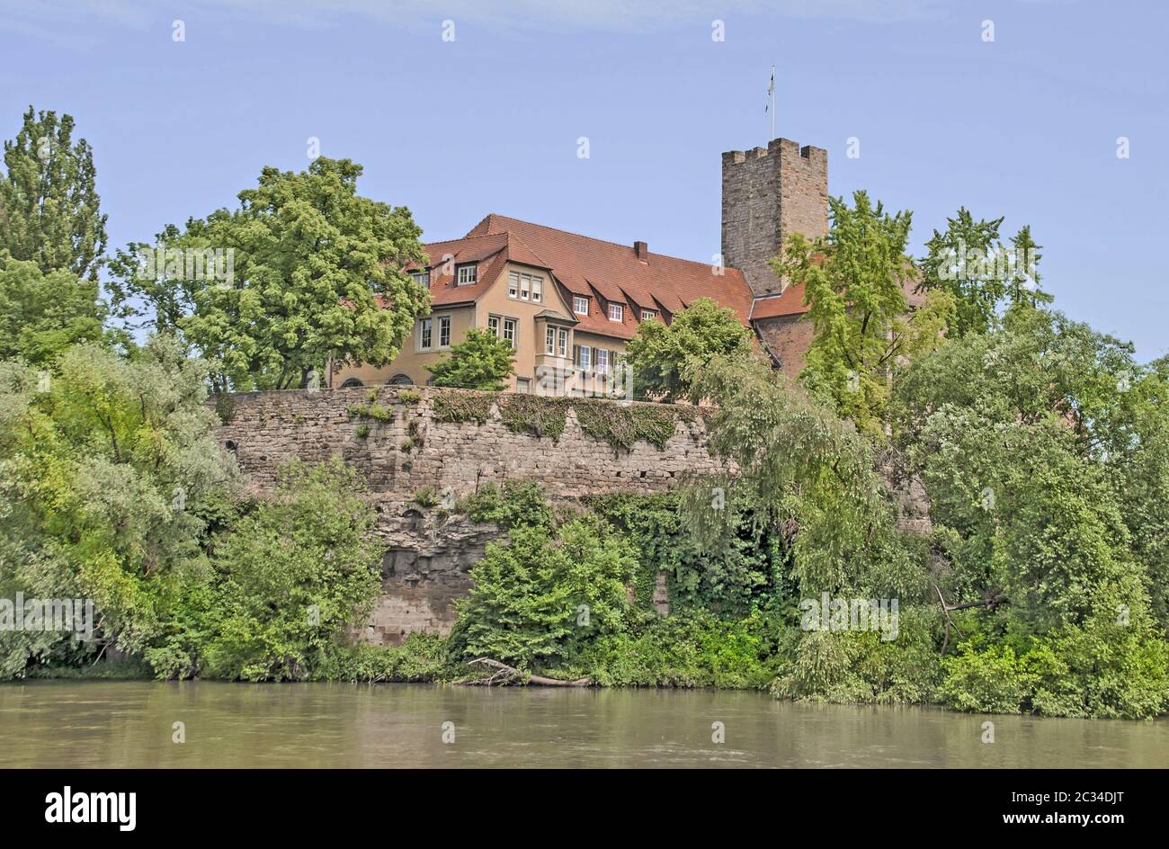 Castle Grafenburg Lauffen am Neckar Stock Photo - Alamy