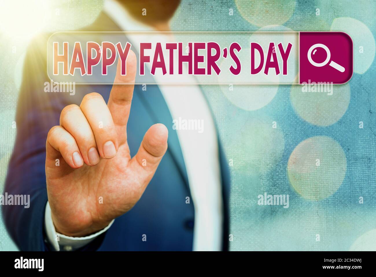 Handwriting text writing Happy Fathers Day. Conceptual photo celebrated ...