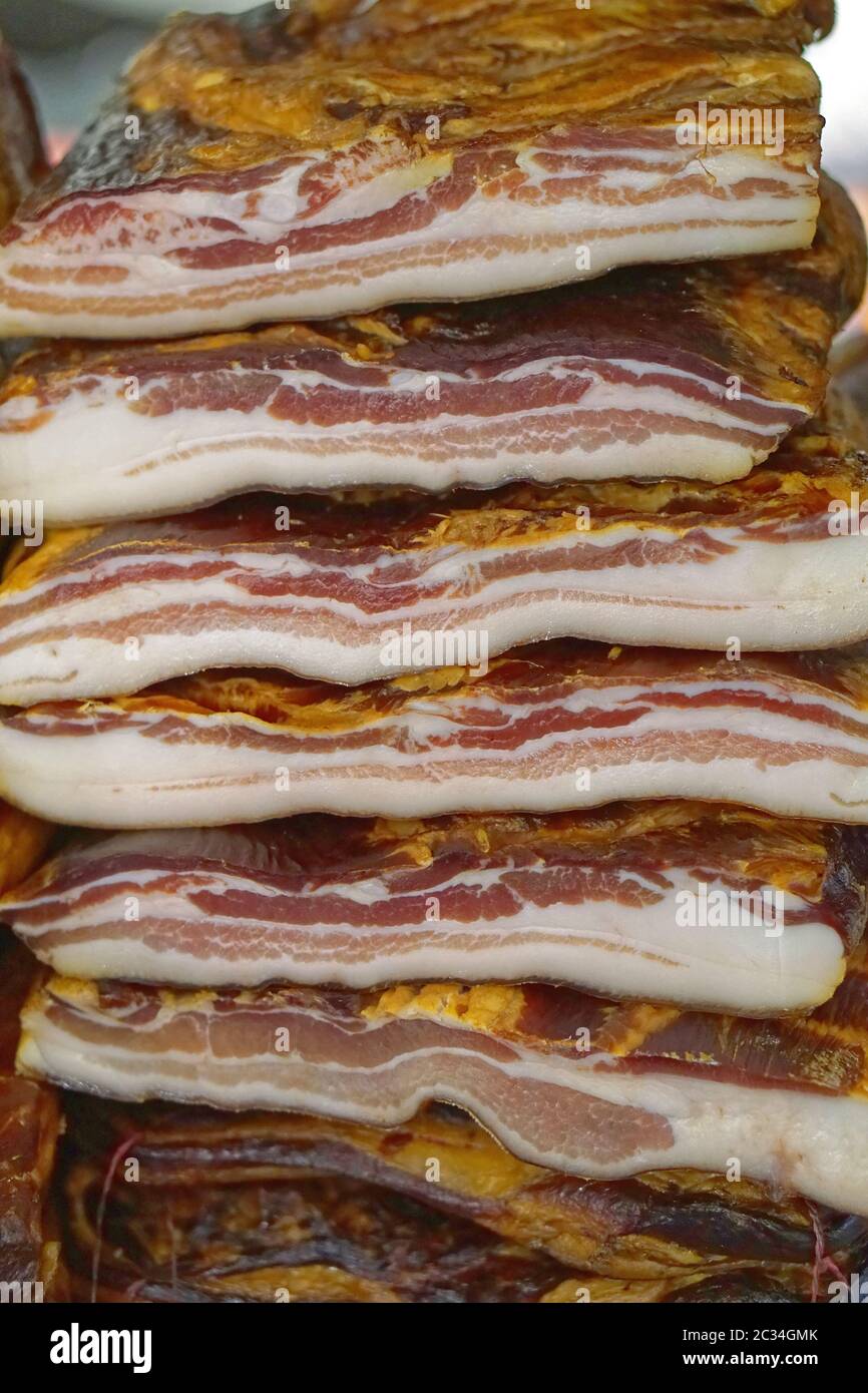 Whole bacon hi-res stock photography and images - Alamy