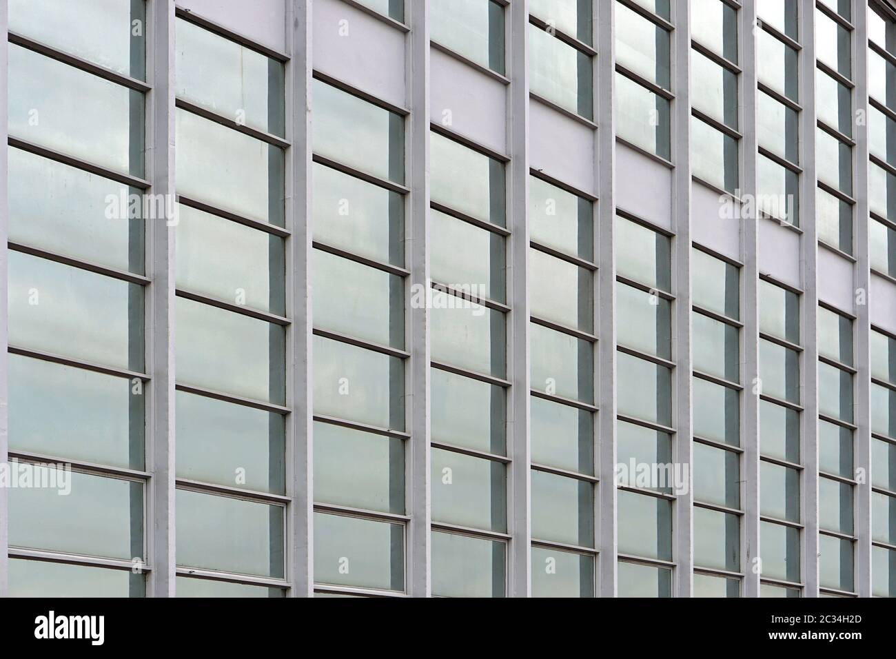 Big glass wall building Stock Photo - Alamy