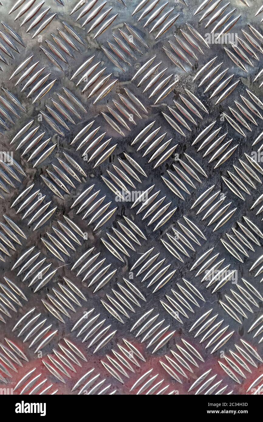 Diamond pattern metal texture background Stock Photo - Alamy