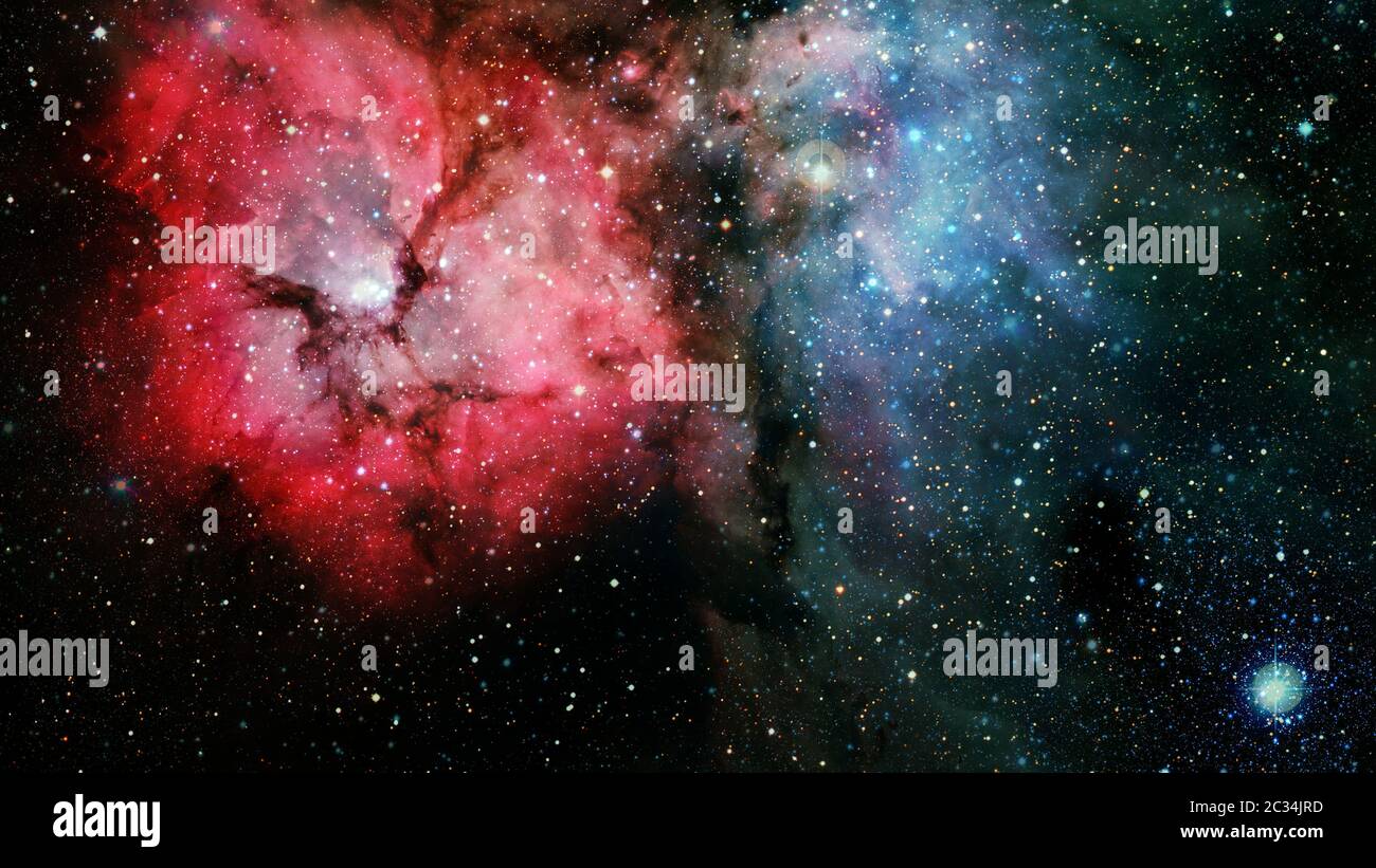 A glorious, rich star forming nebula. Elements of this image furnished ...