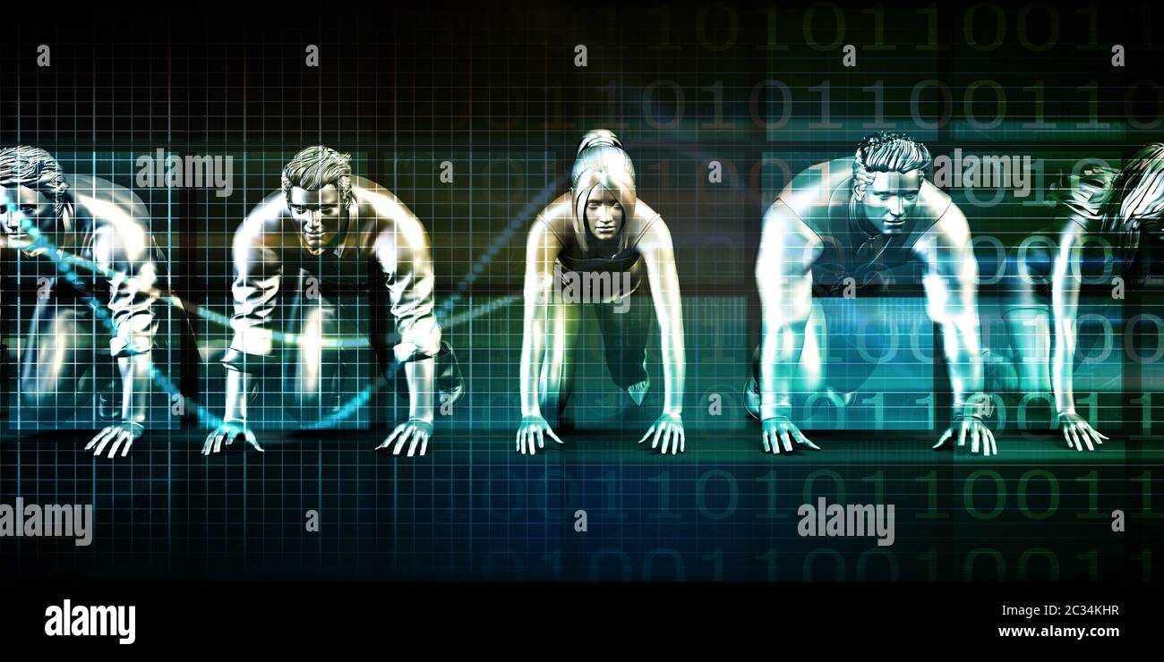 Project Management Business Solutions as an Abstract Background Stock ...