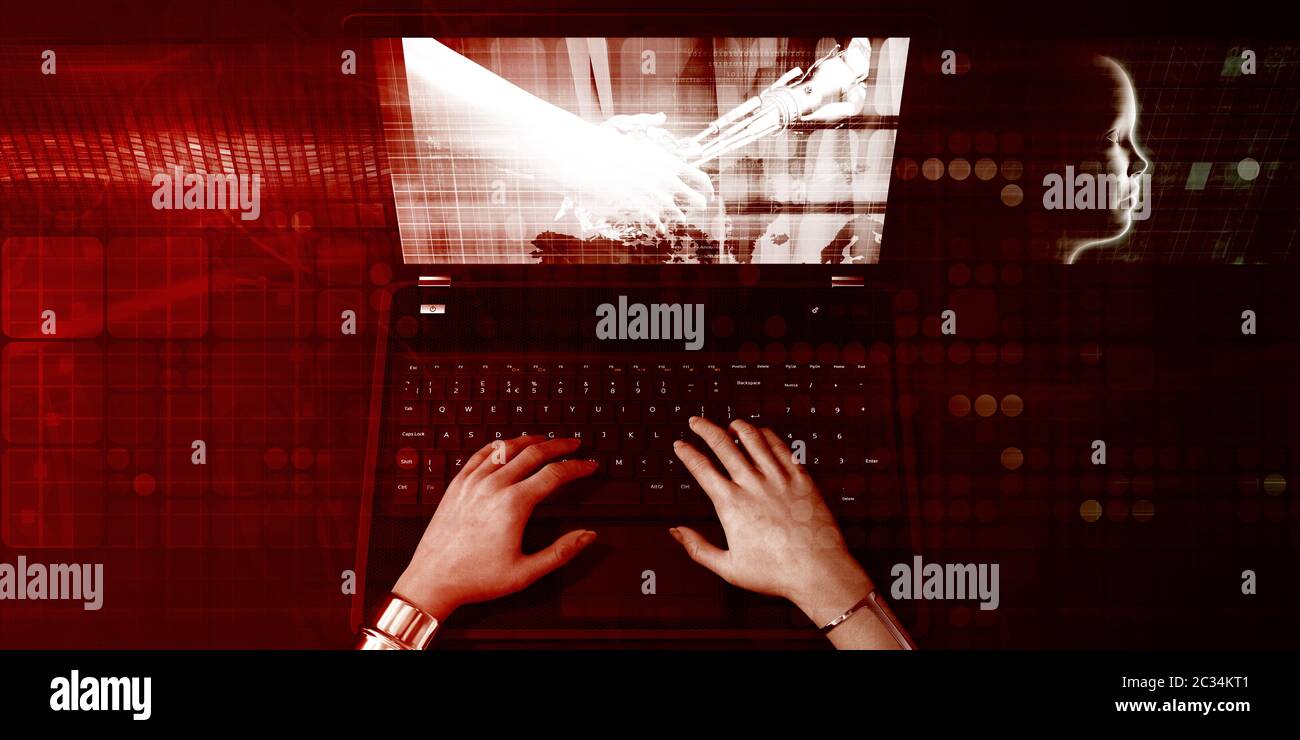 Technology Science as a Abstract Concept for Presentation Stock Photo ...
