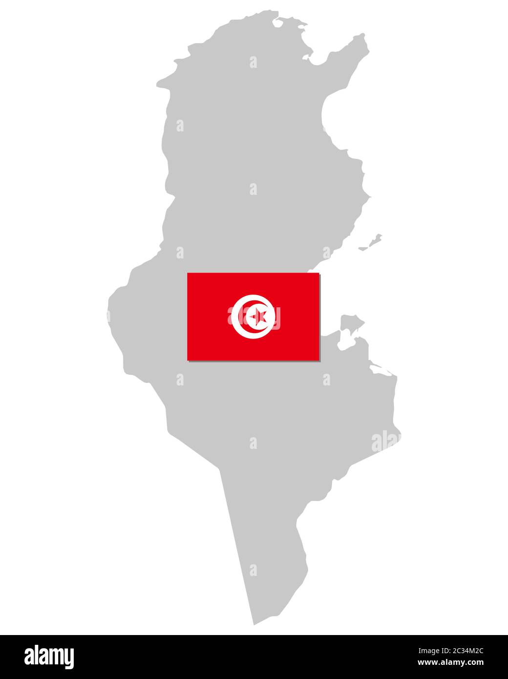 Flagge tunesien hi-res stock photography and images - Alamy