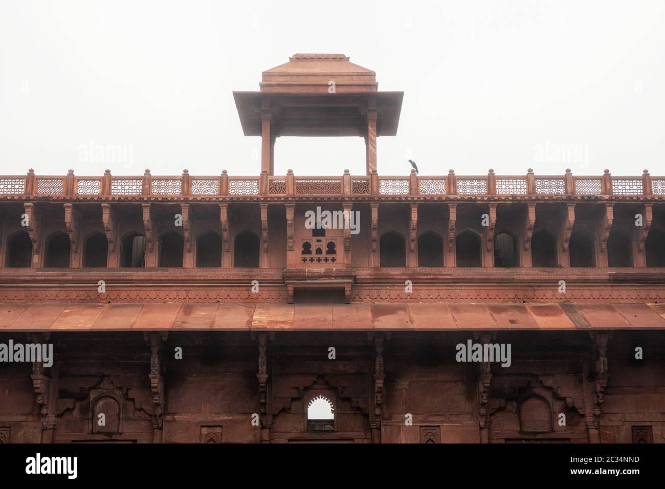 agra fort interior architecture Stock Photo - Alamy