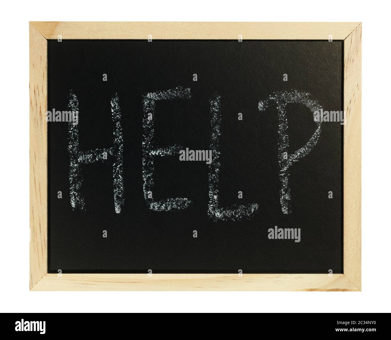 Blackboard need help text hi-res stock photography and images - Alamy