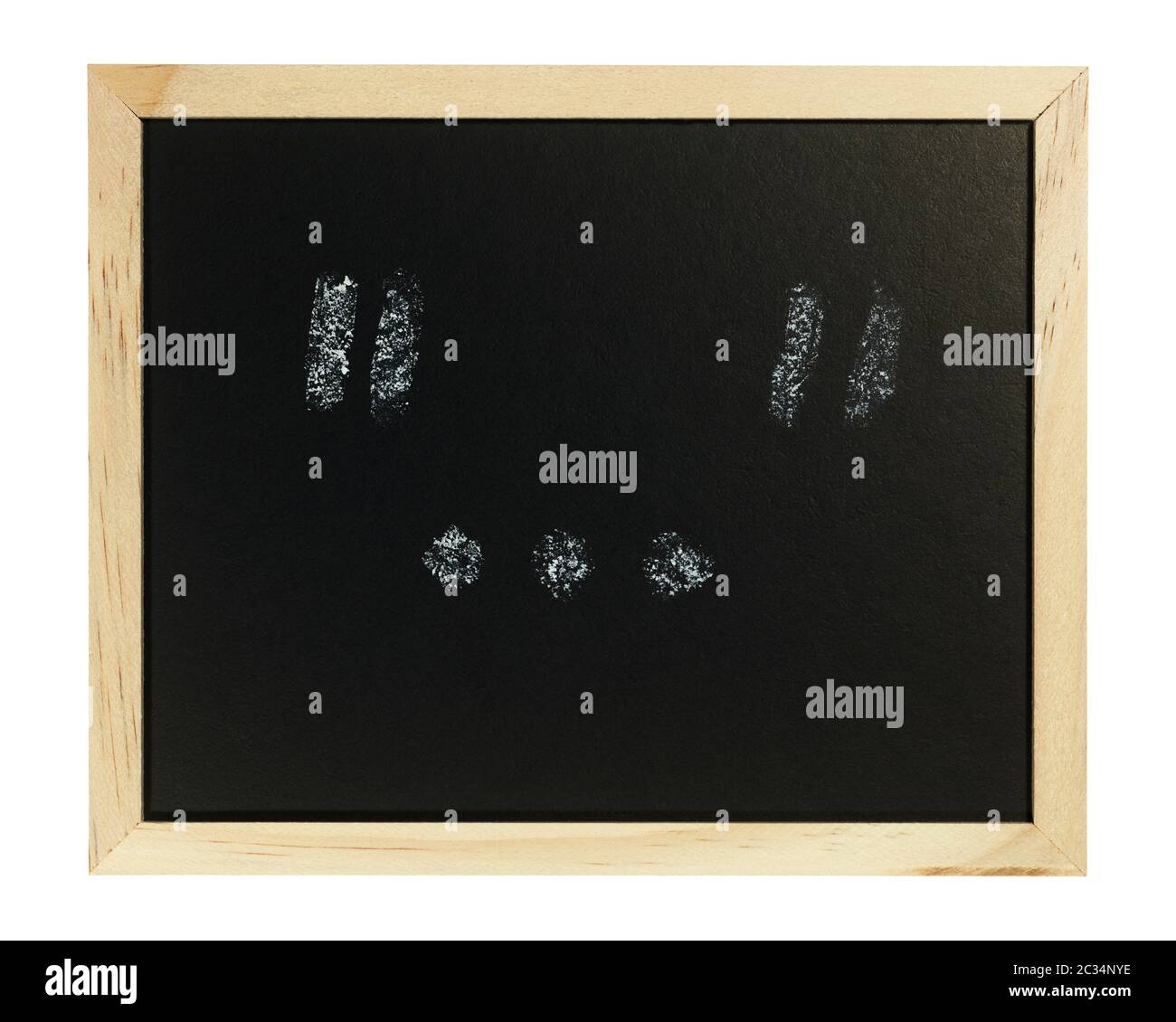 White chalk marks blackboard hi-res stock photography and images - Alamy