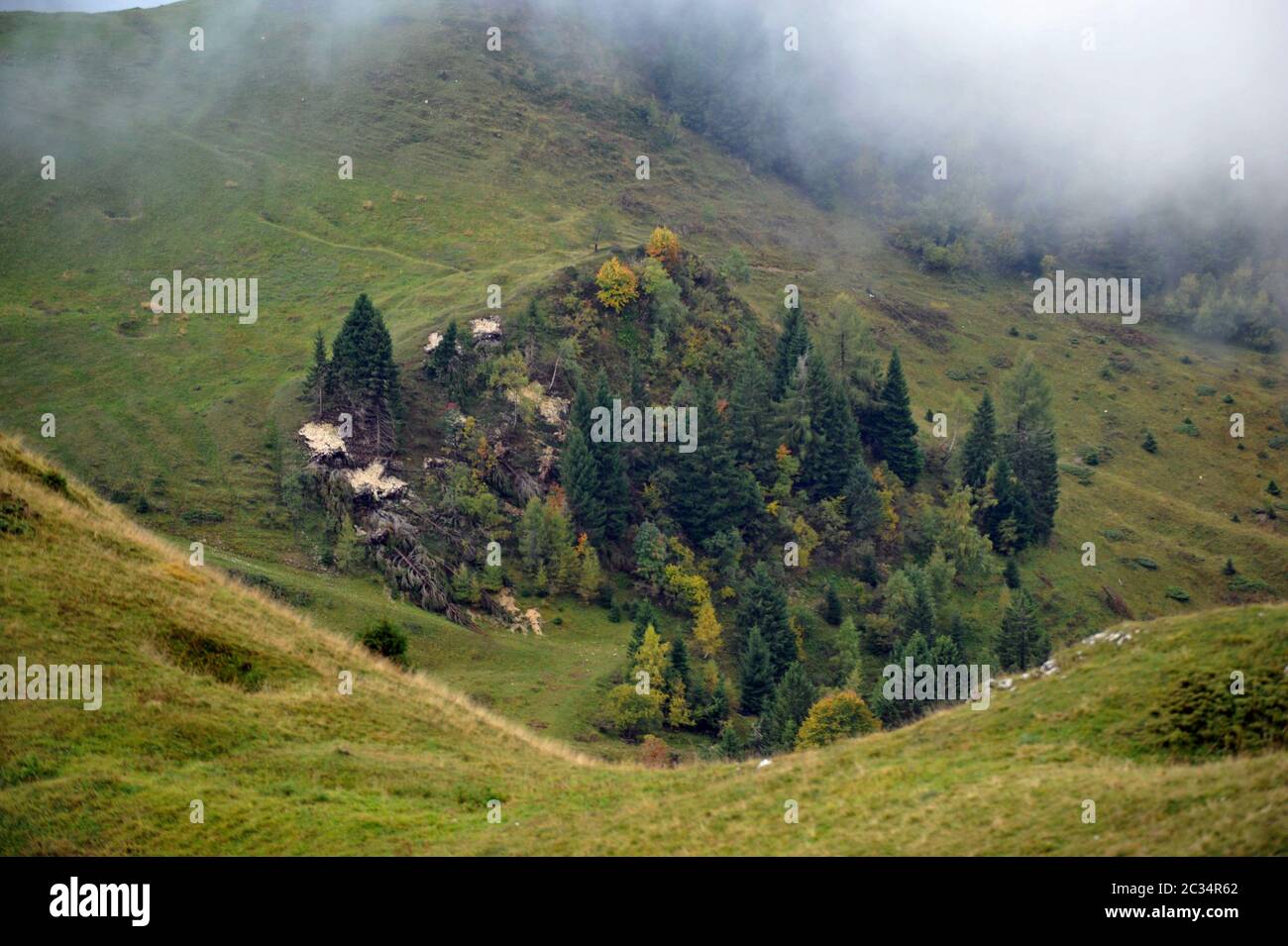 Monte Grappa in Italy Stock Photo - Alamy